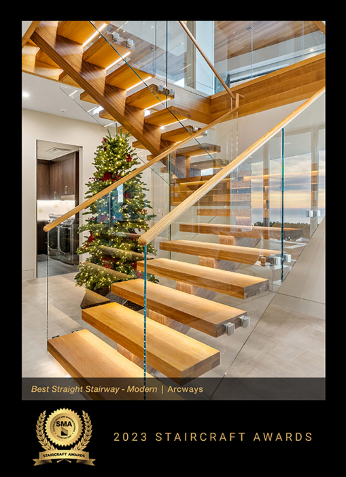 Arcways Designs & Builds Award-Winning Stairs