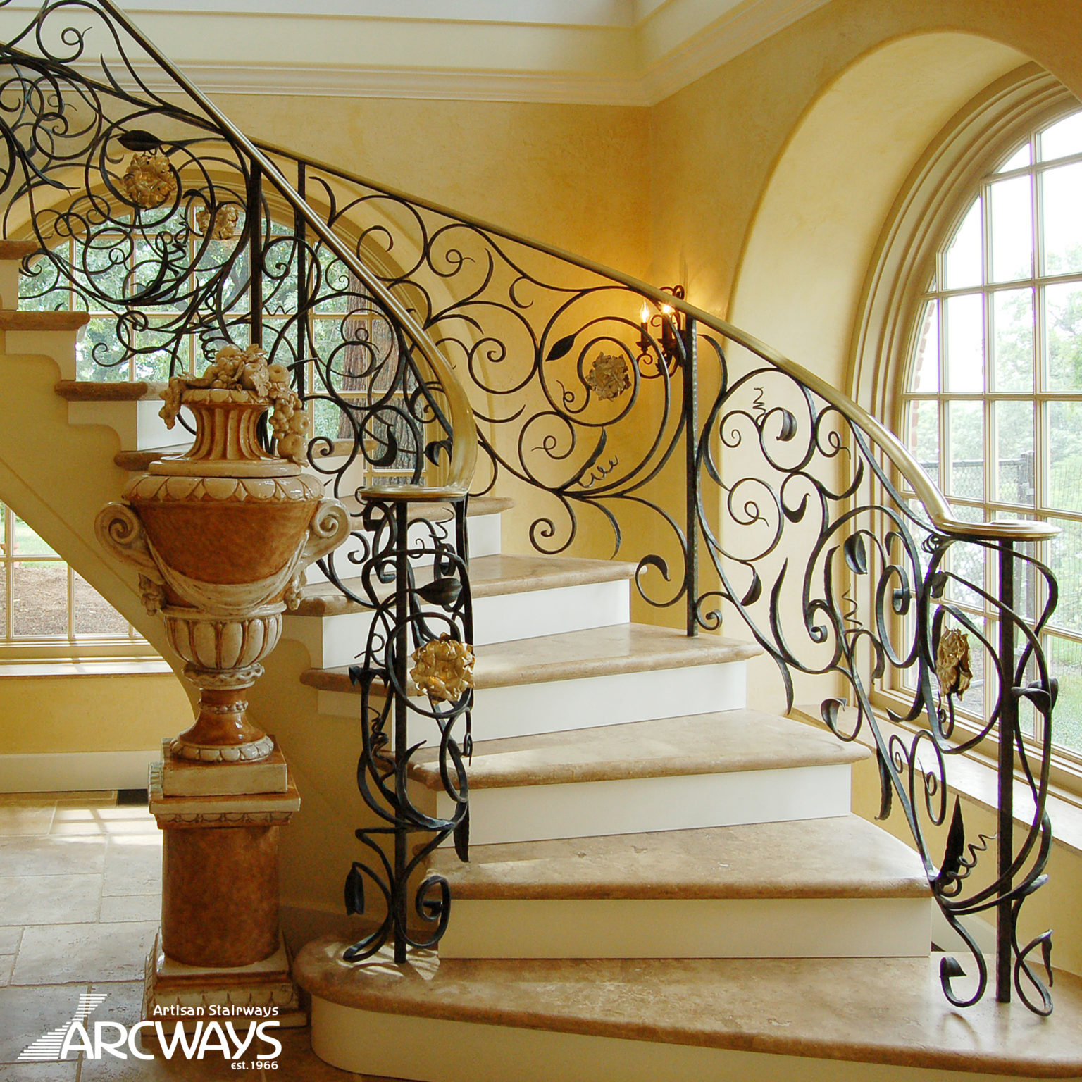Timeless Classical and Traditional Custom Staircases by Arcways