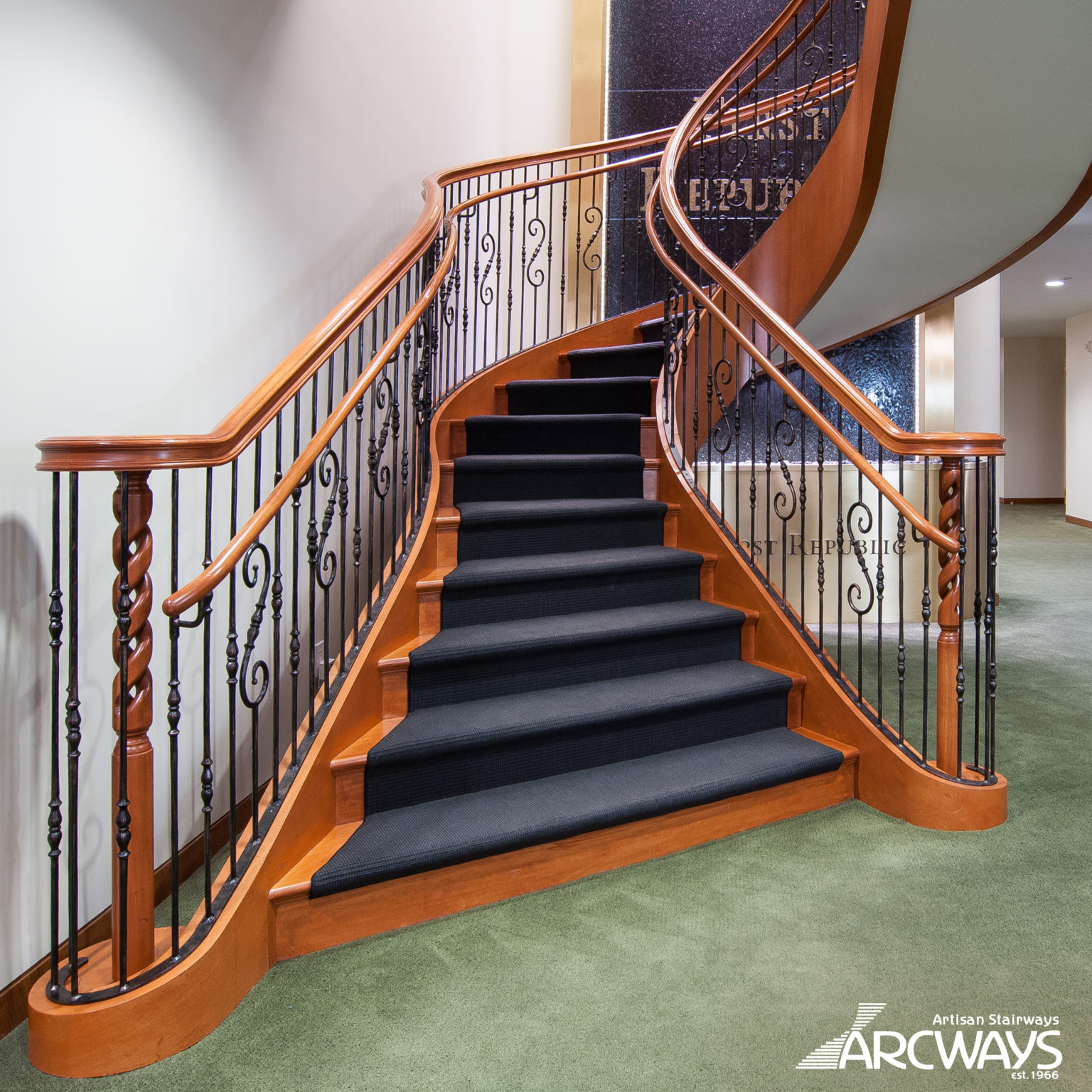 Commercial Stairs: Curved, Spiral, & Straight Staircases