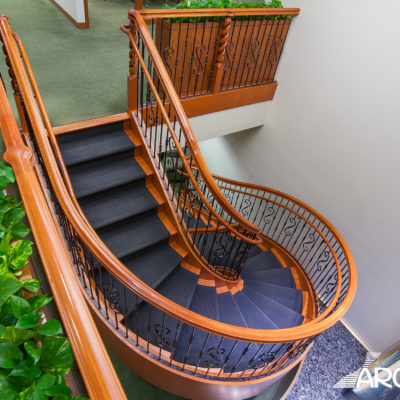 Commercial Stairs: Curved, Spiral, & Straight Staircases