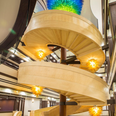 Commercial Stairs: Curved, Spiral, & Straight Staircases
