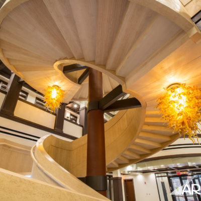 Commercial Stairs: Curved, Spiral, & Straight Staircases