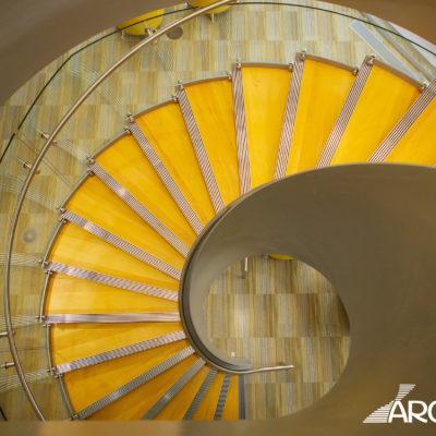 Commercial Stairs: Curved, Spiral, & Straight Staircases