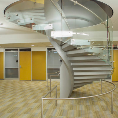 Commercial Stairs: Curved, Spiral, & Straight Staircases