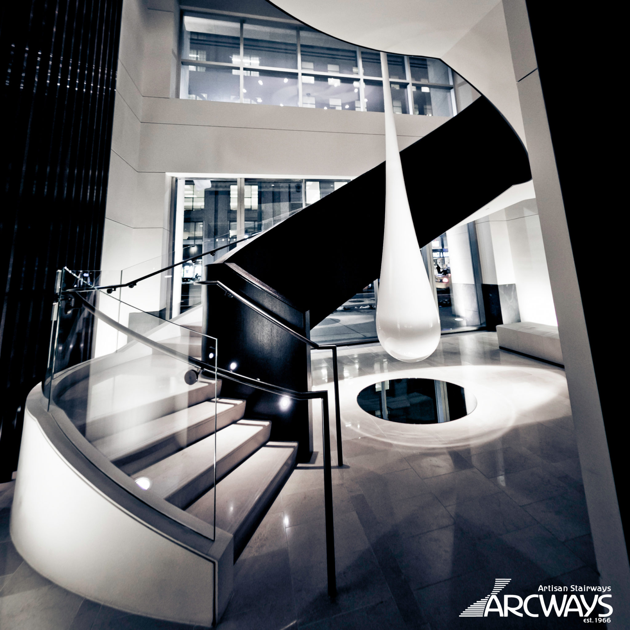 Commercial Stairs: Curved, Spiral, & Straight Staircases