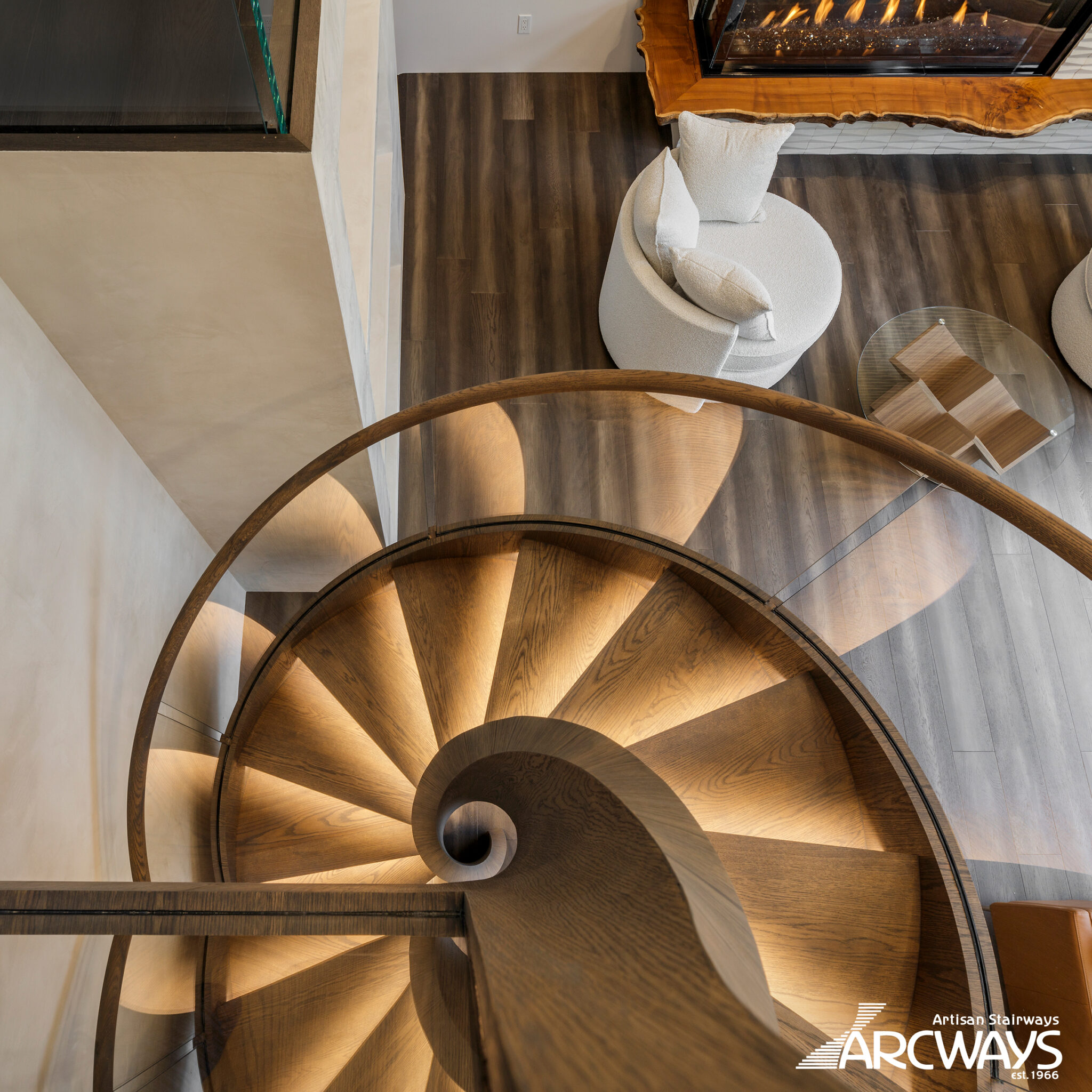 Floating Stairs by Arcways: Modern Stairways with Impact