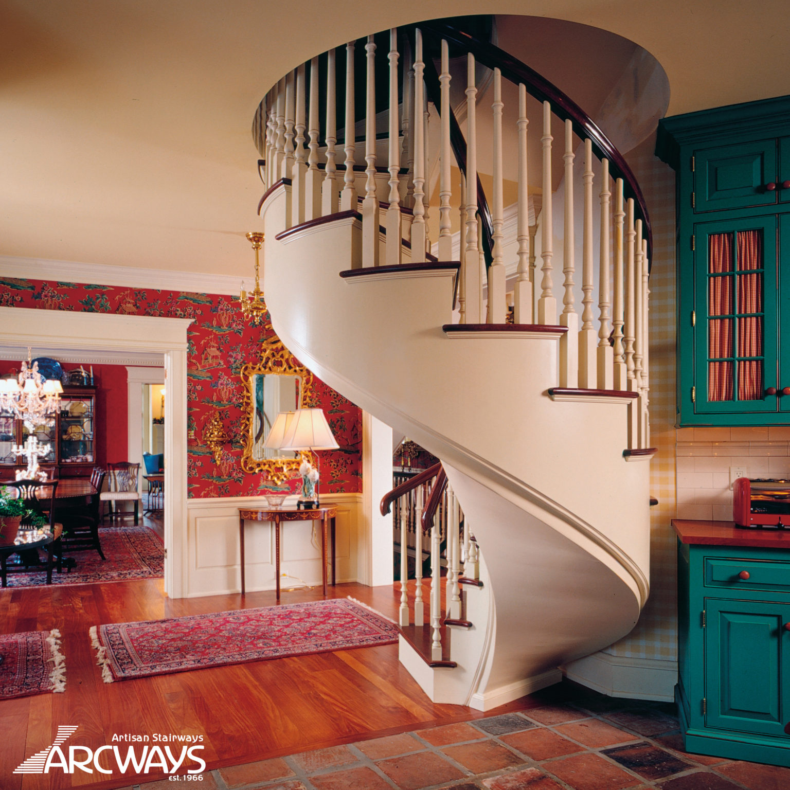 Double Helix Staircases & Helical Stairs by Arcways