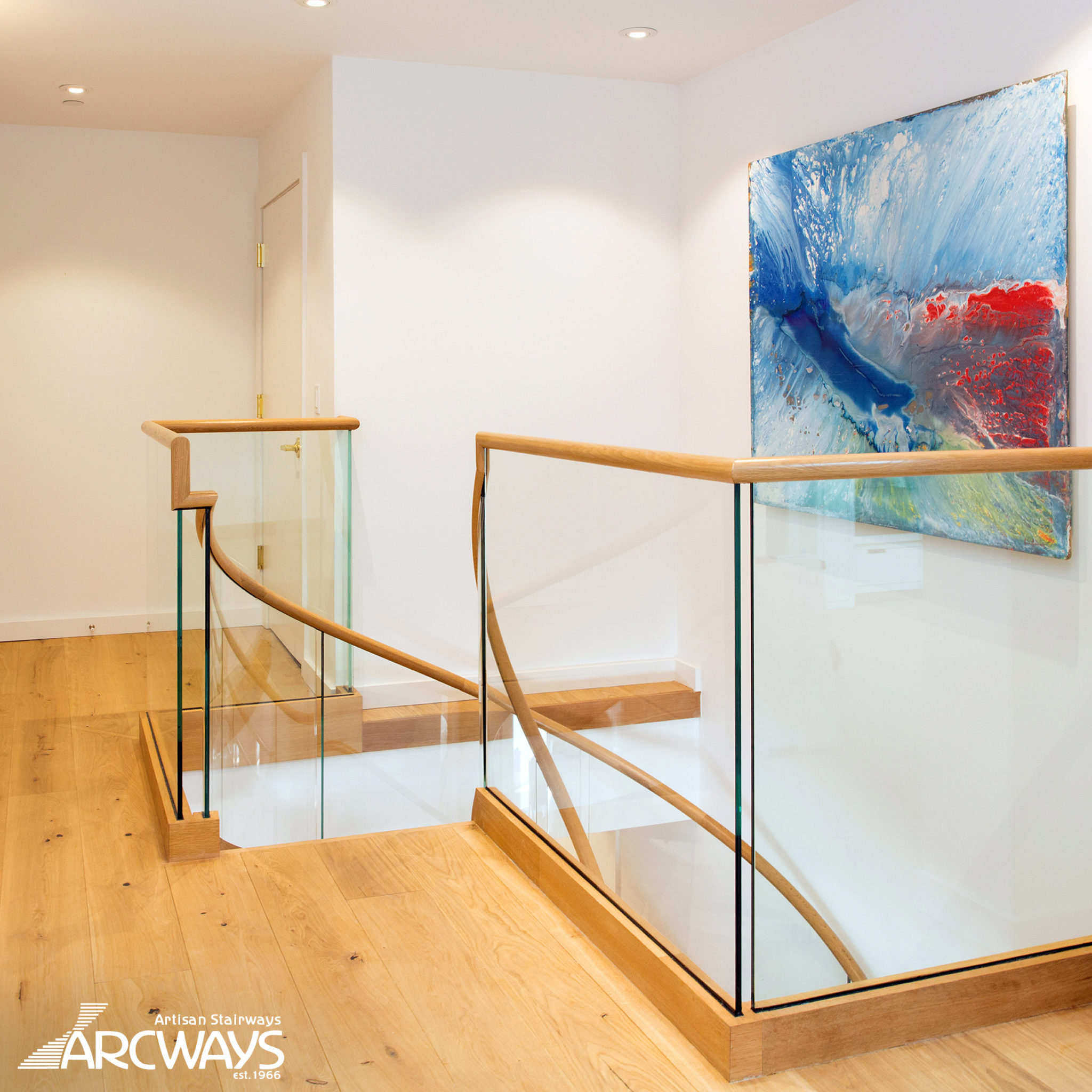 Double Helix Staircases & Helical Stairs by Arcways