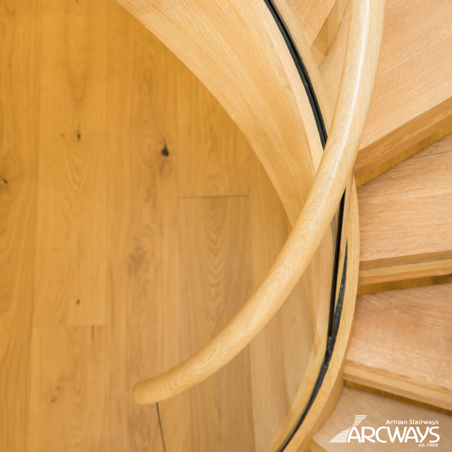 Double Helix Staircases & Helical Stairs by Arcways