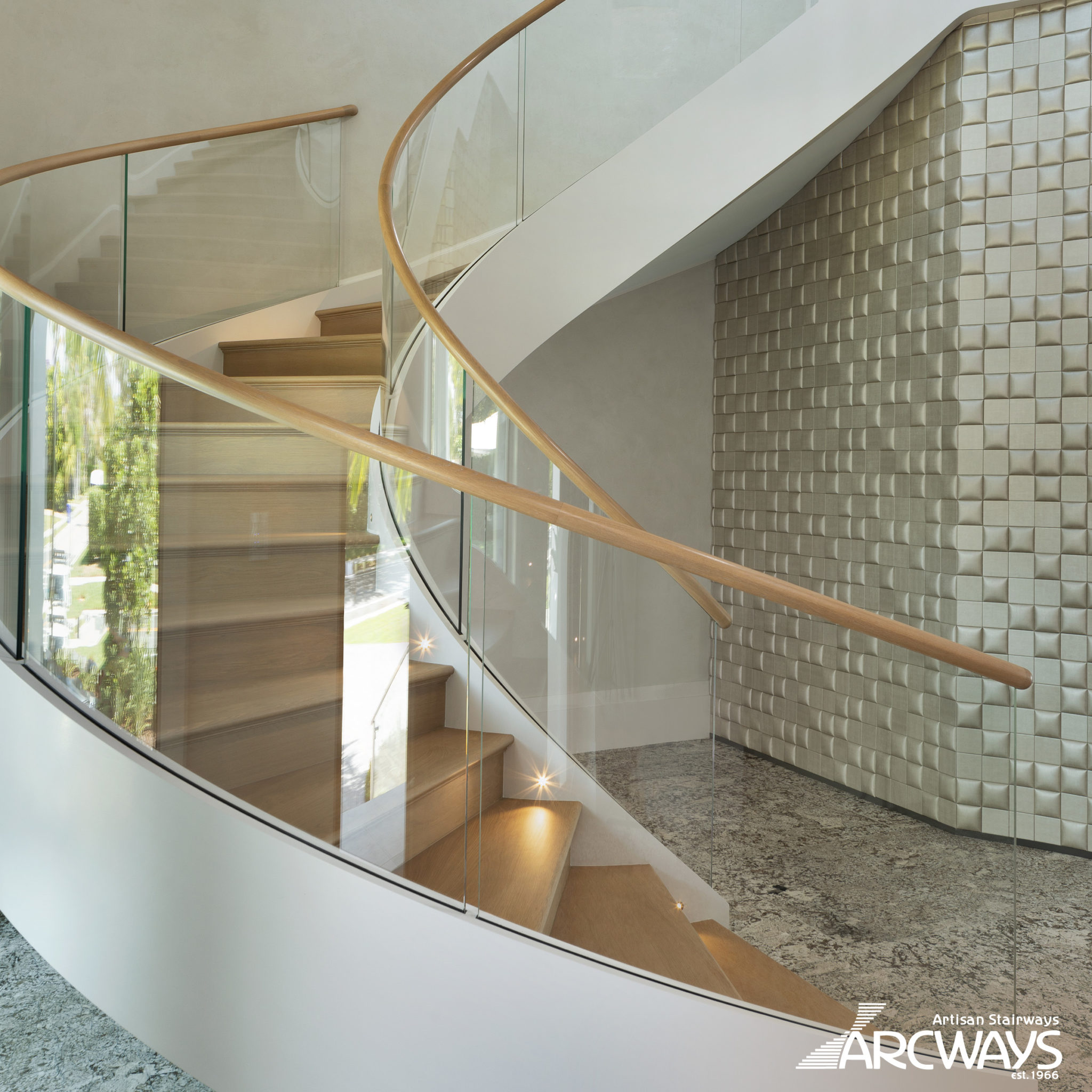 Elliptical Stairways and Skewed Stairs