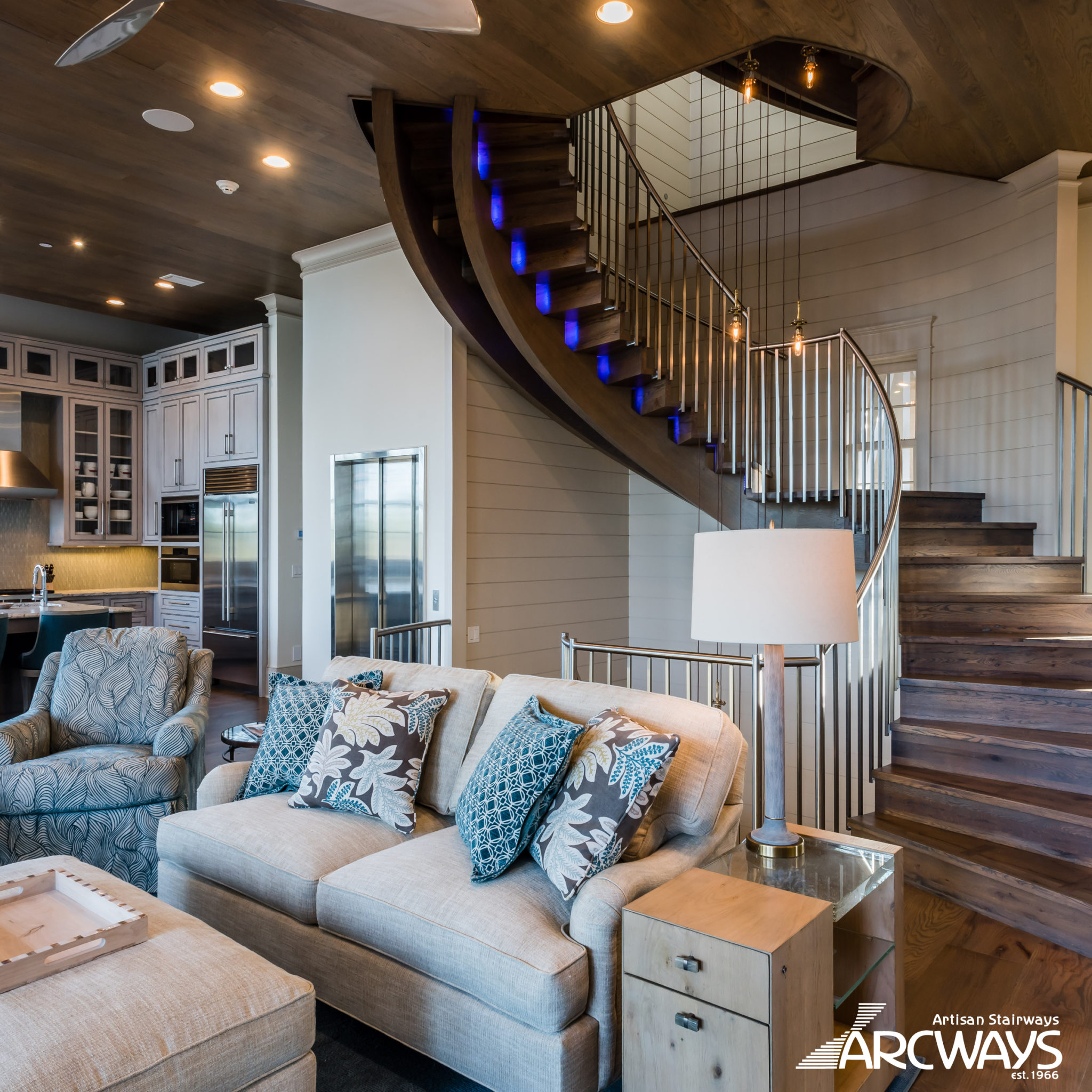 Floating Stairs by Arcways: Modern Stairways with Impact