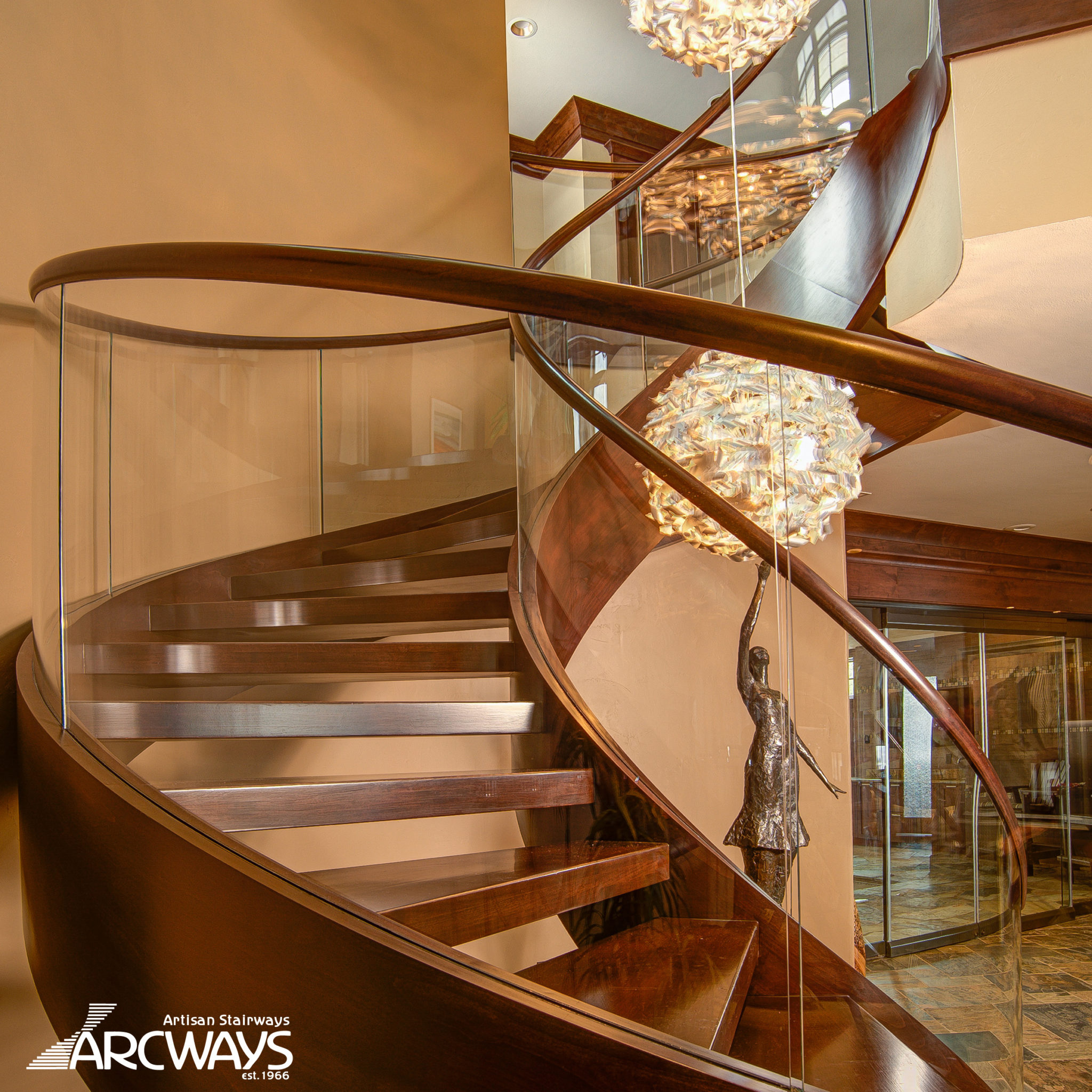Floating Stairs by Arcways: Modern Stairways with Impact