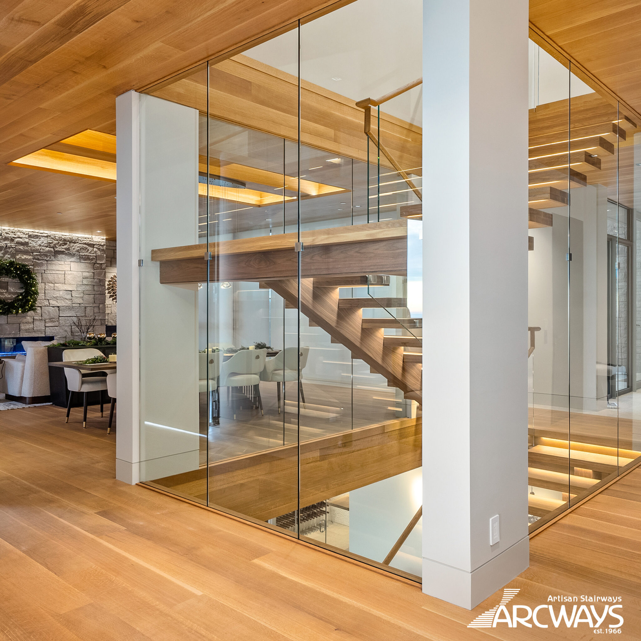 Straight Staircases: Custom Residential and Commercial Stairs