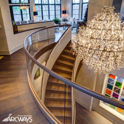 Staircases With Glass Rails - Custom Stairs by Arcways