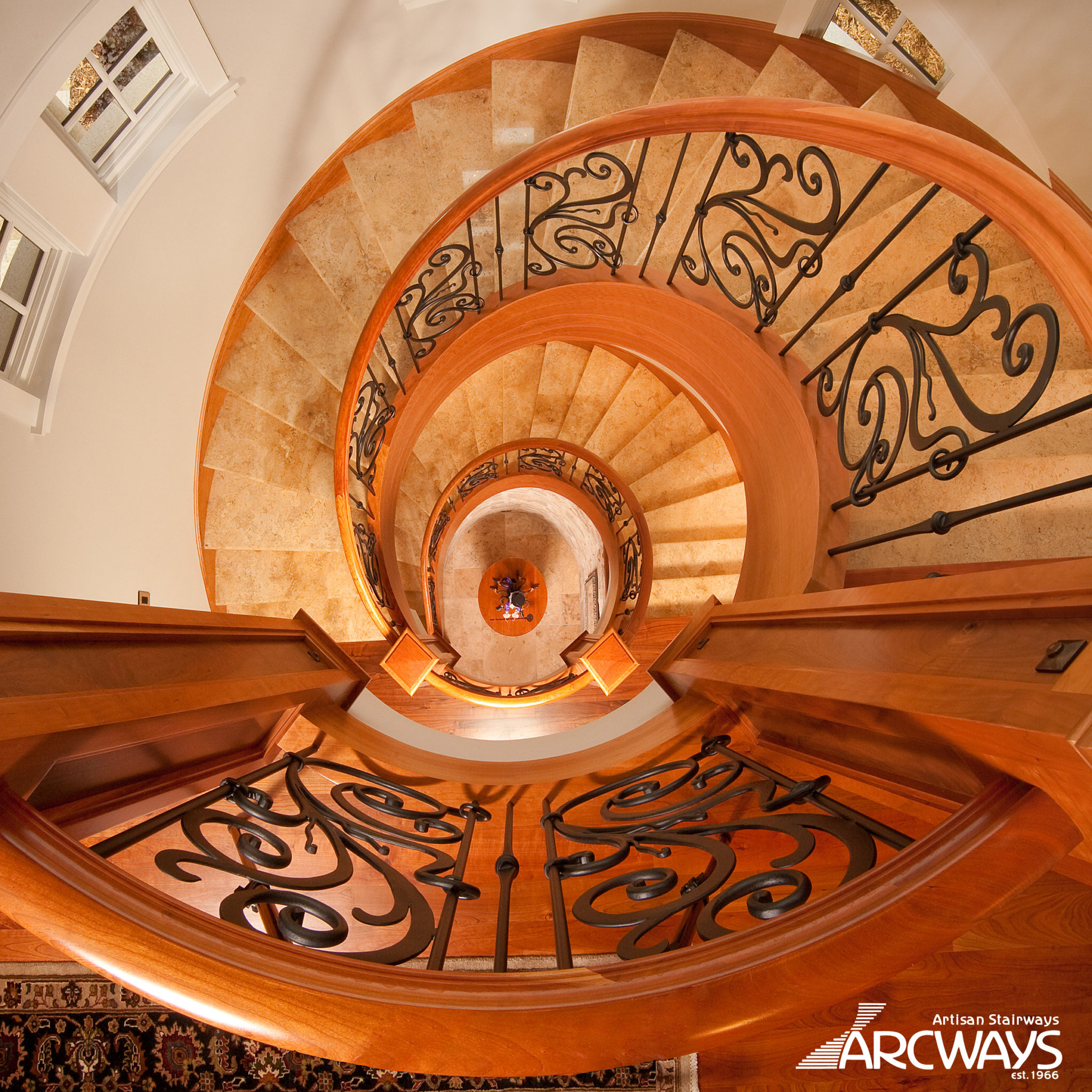 Metal Panel Designs for Arcways Stairs