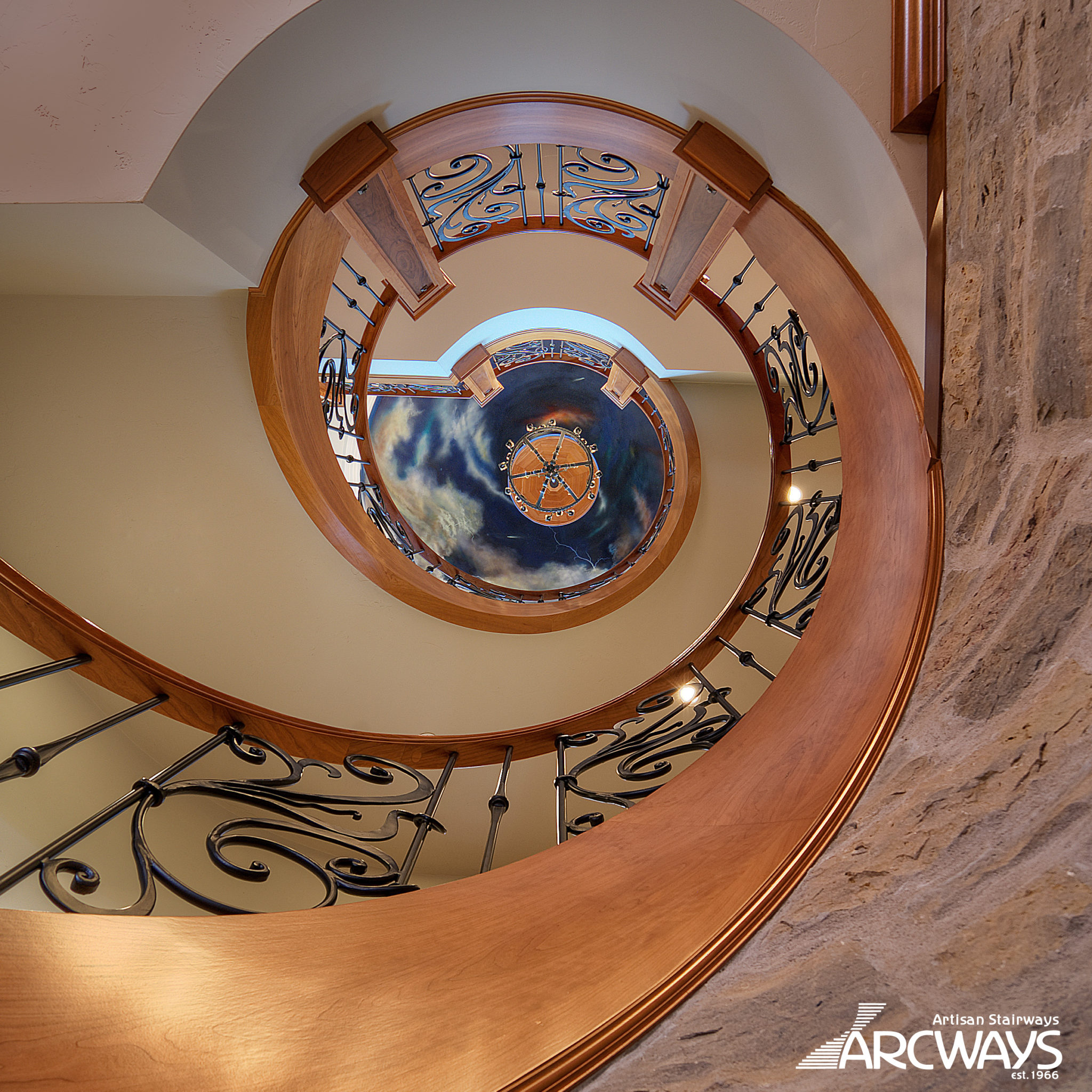 Metal Panel Designs for Arcways Stairs
