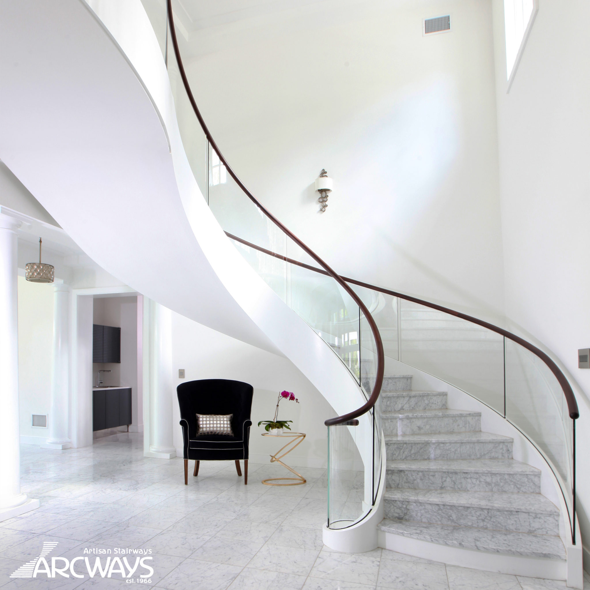 Custom Details: Stairs Built with Stone by Arcways