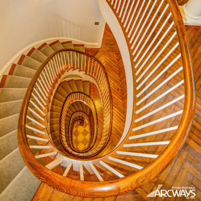 Elliptical Stairways and Skewed Stairs