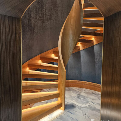 Double Helix Staircases & Helical Stairs by Arcways