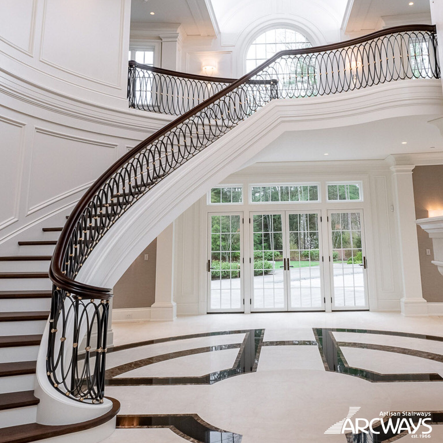 Now available to the trade: Carved Complex Handrails