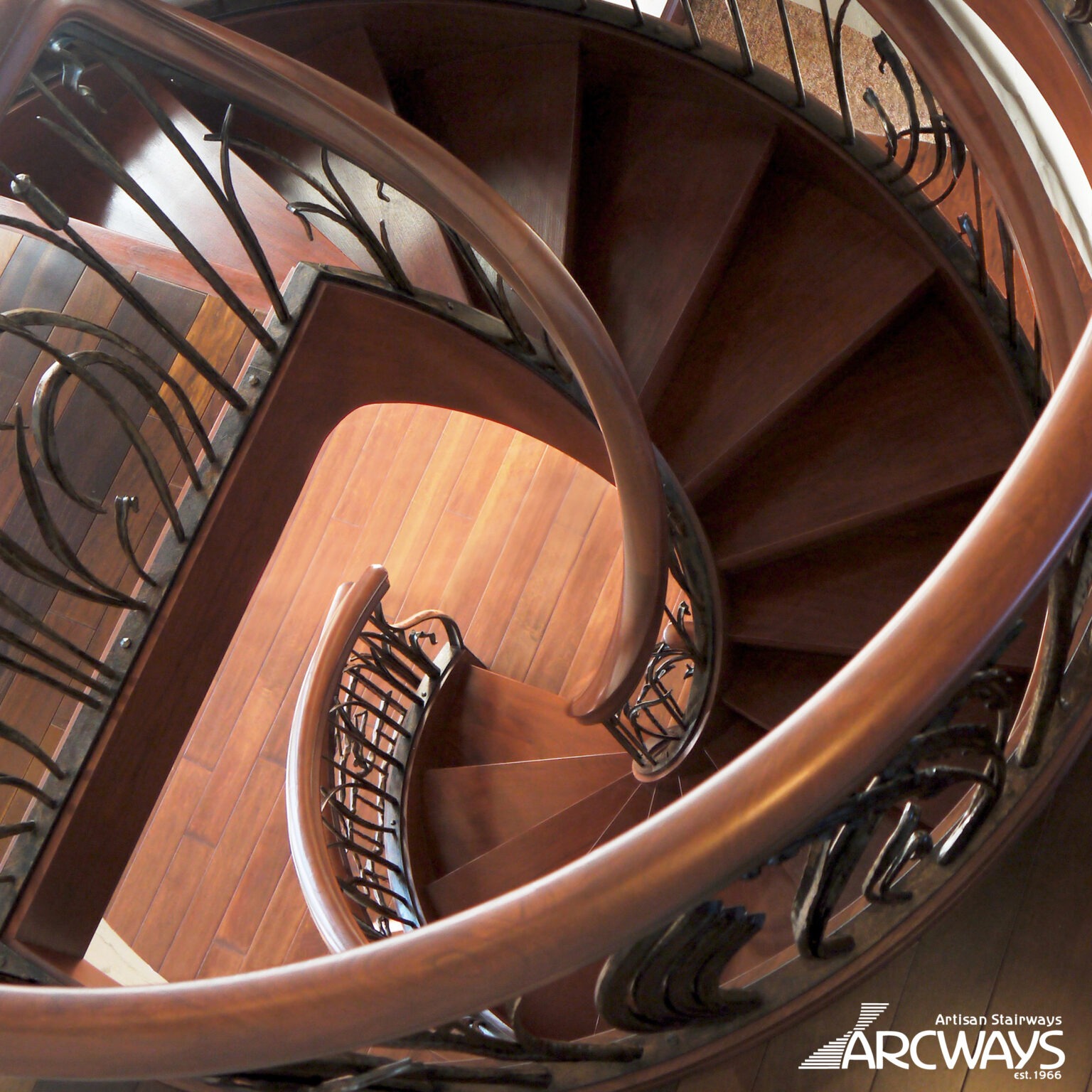 Now available to the trade: Carved Complex Handrails