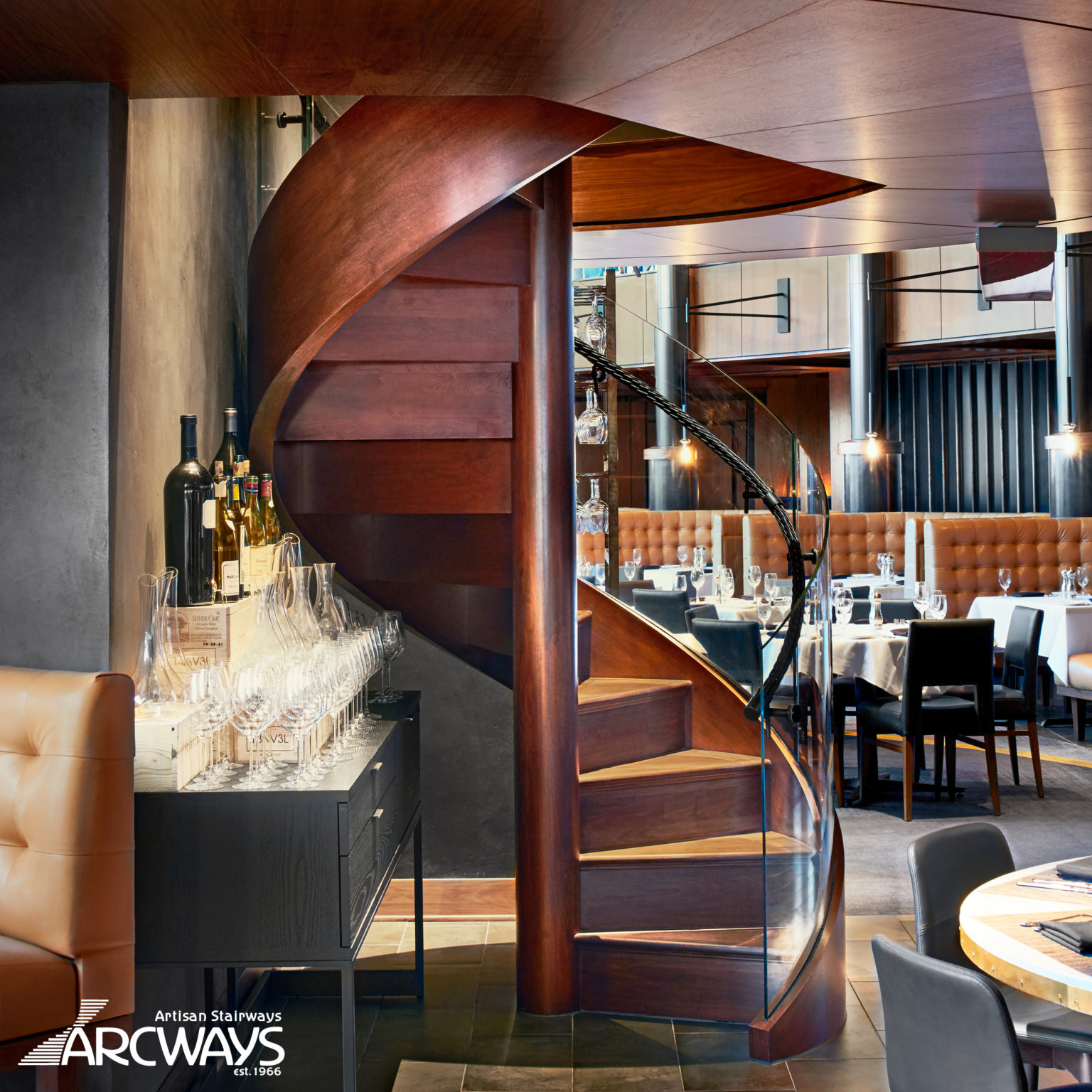 Commercial Stairs: Curved, Spiral, & Straight Staircases