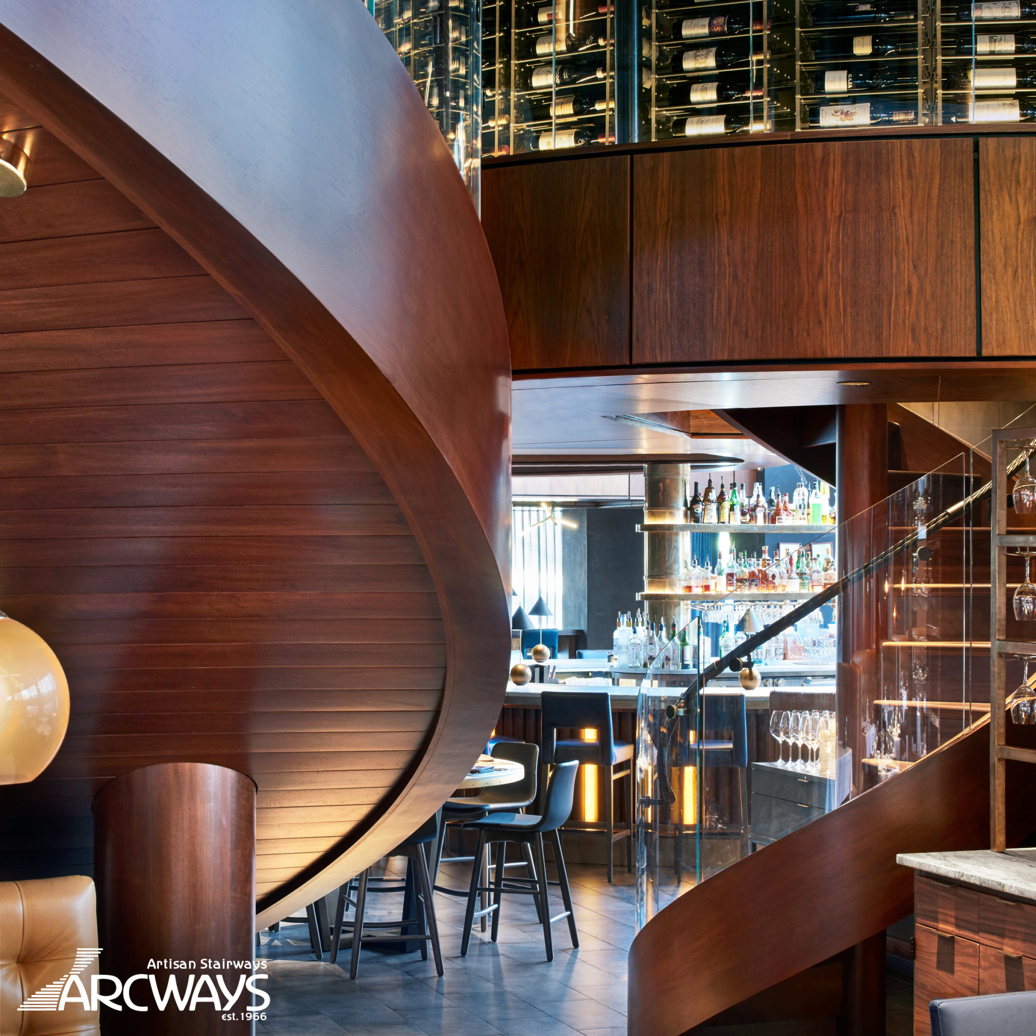 Commercial Stairs: Curved, Spiral, & Straight Staircases