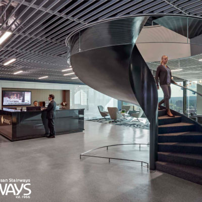 Floating Stairs by Arcways: Modern Stairways with Impact