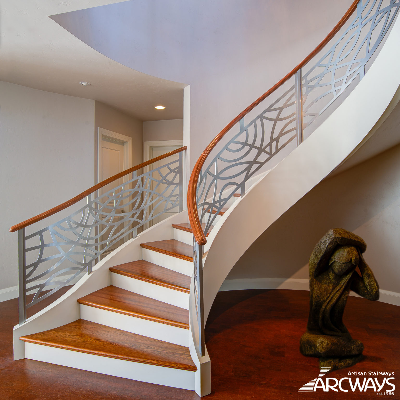 Custom Details: Stairs with Integrated LED Lighting by Arcways