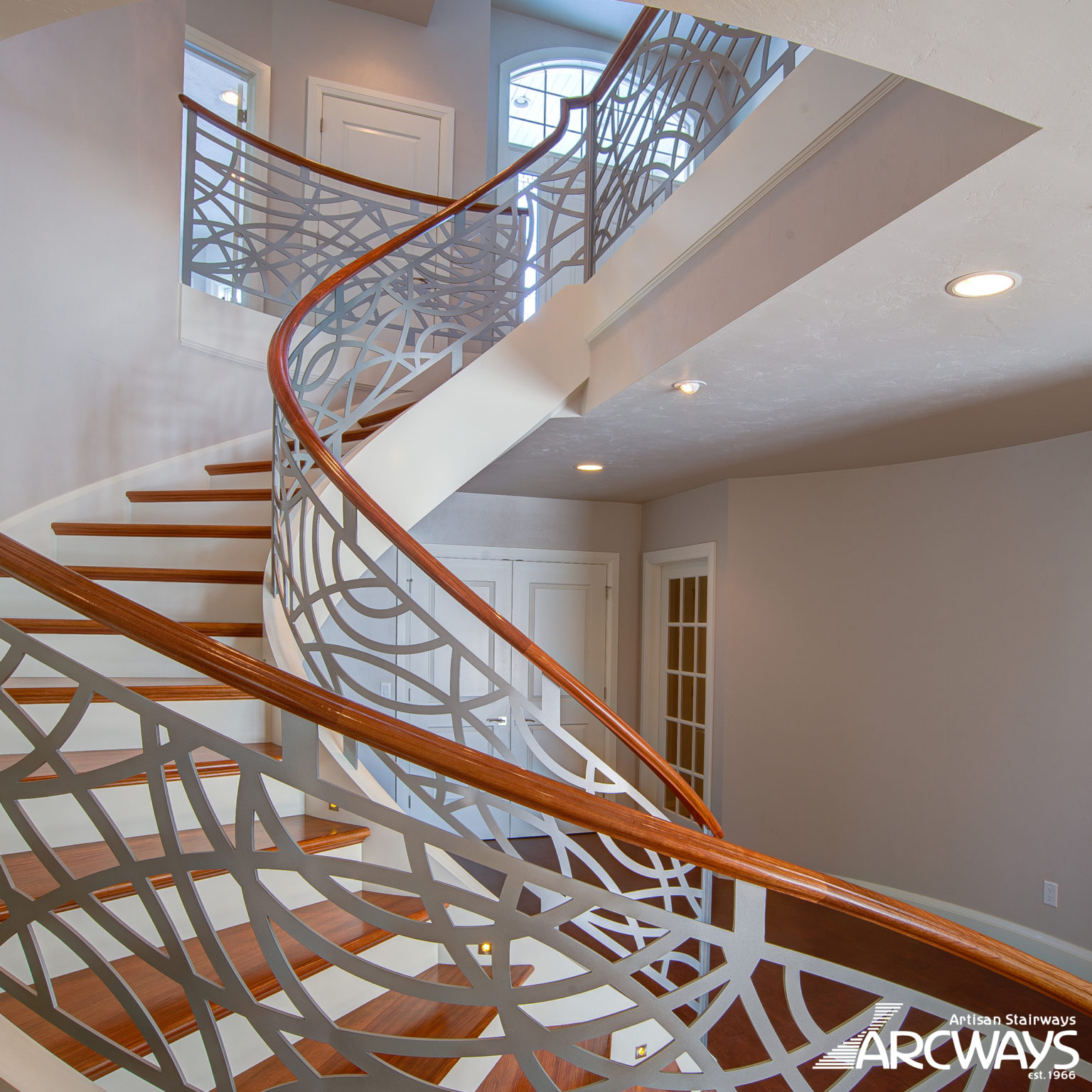 Custom Details: Stairs with Integrated LED Lighting by Arcways