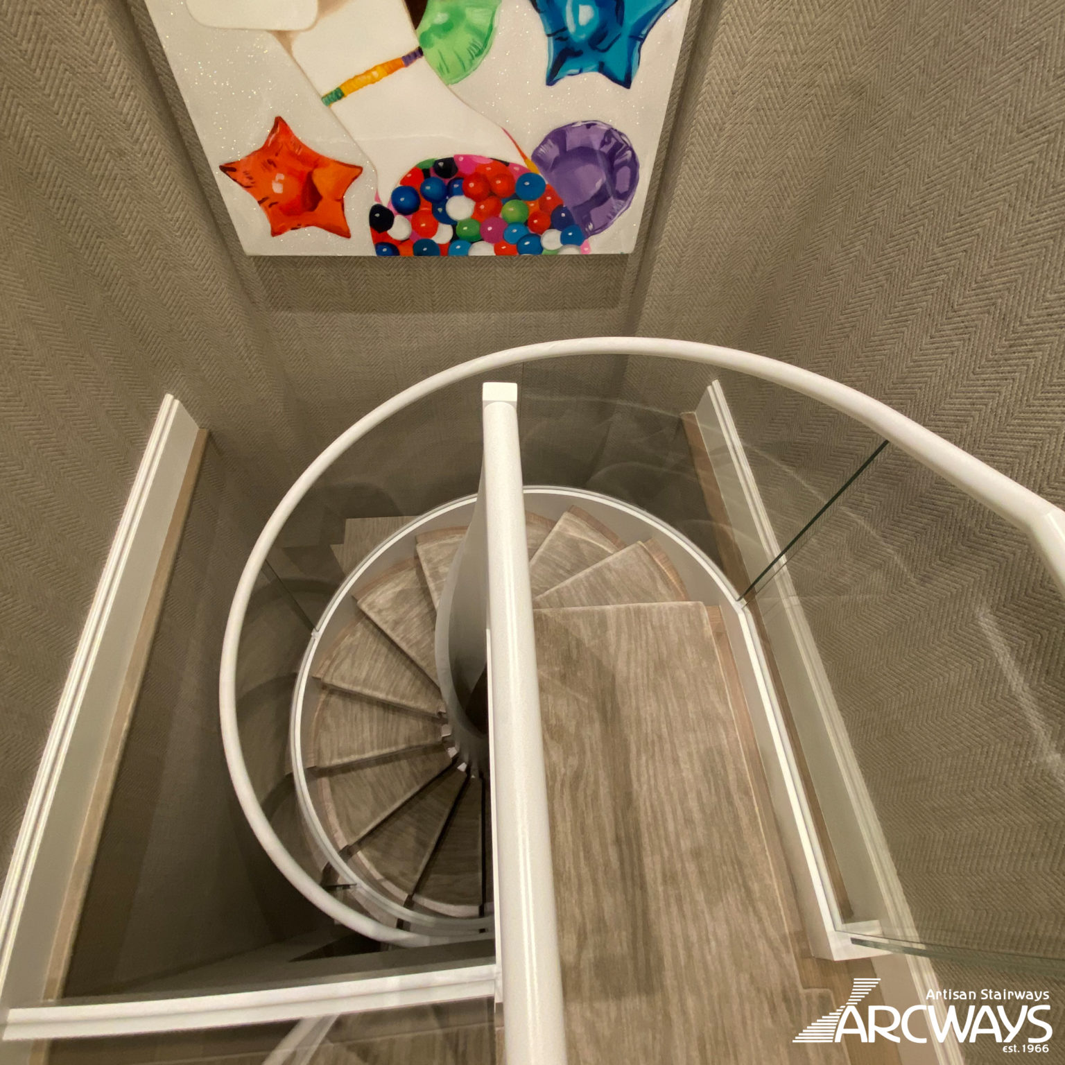 Double Helix Staircases & Helical Stairs by Arcways