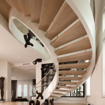 Floating Stairs by Arcways: Modern Stairways with Impact