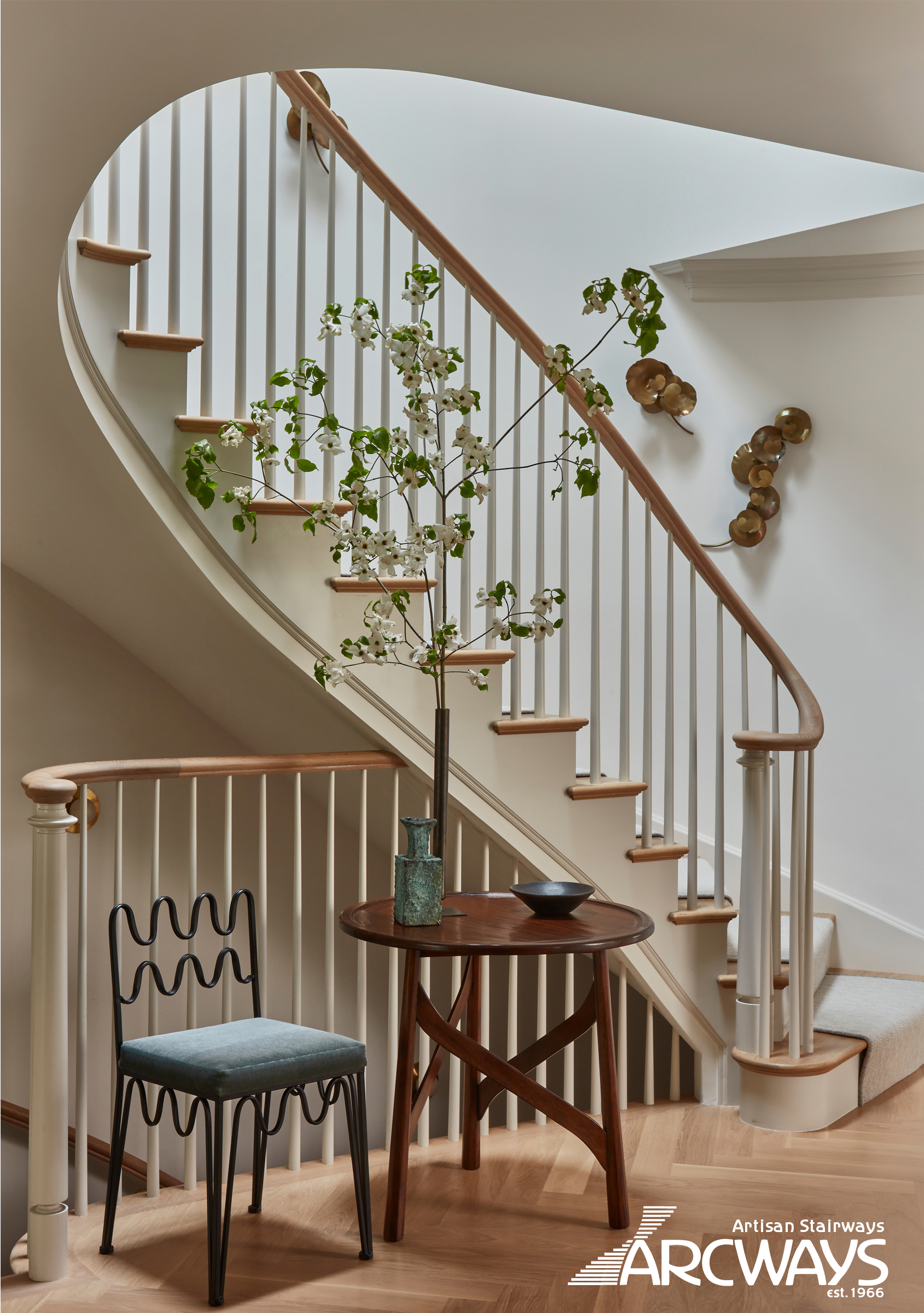 Timeless Classical and Traditional Custom Staircases by Arcways