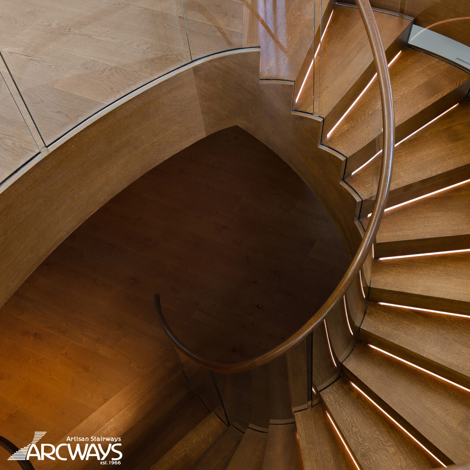 Floating Stairs by Arcways: Modern Stairways with Impact